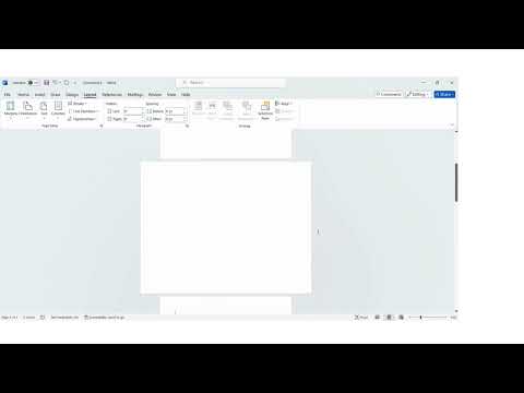 How To Make Only One Page Landscape in a Word Documents