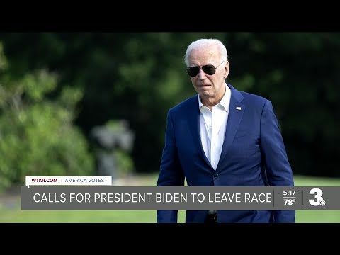 Democratic lawmakers are calling for president Biden to leave the 2024 race