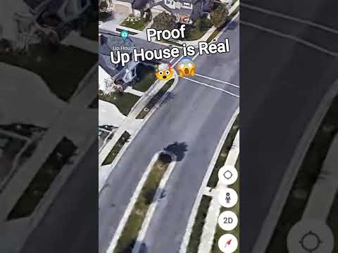 Proof UP House🏠 is Real 🤯😱 on Google Earth! #shorts #up