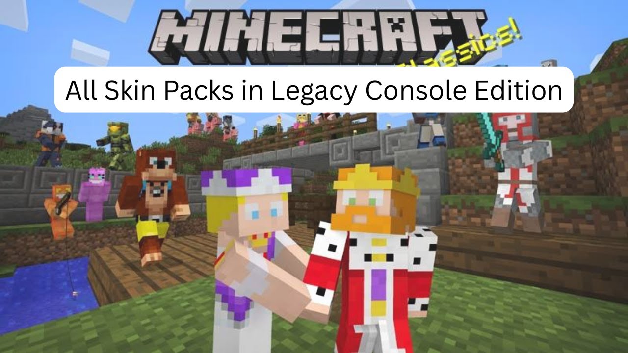 Every Skin in Minecraft Legacy Console Edition