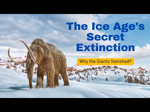 🏺The Ice Age's Secret Extinction🤔 #iceage #extinction #Documentary #unsolvedmystery #science