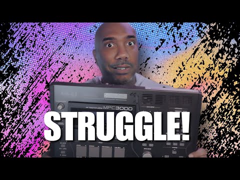 MPC 3000 - My 1st Stressful Beat Making Experience!