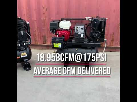 Product comparison video between IG compressor generator welder, vanair air narc 150,mitm welderator