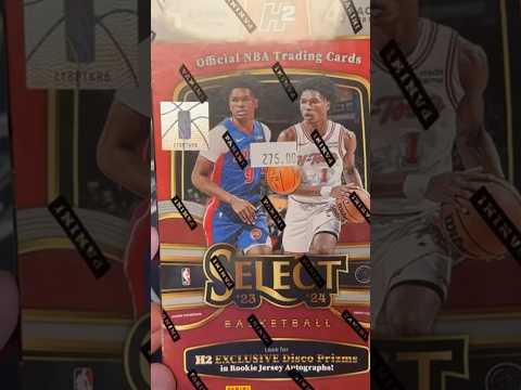 2023-24 Panini Select NBA Basketball H2 Box Opening #shorts #basketballcards #sportscards