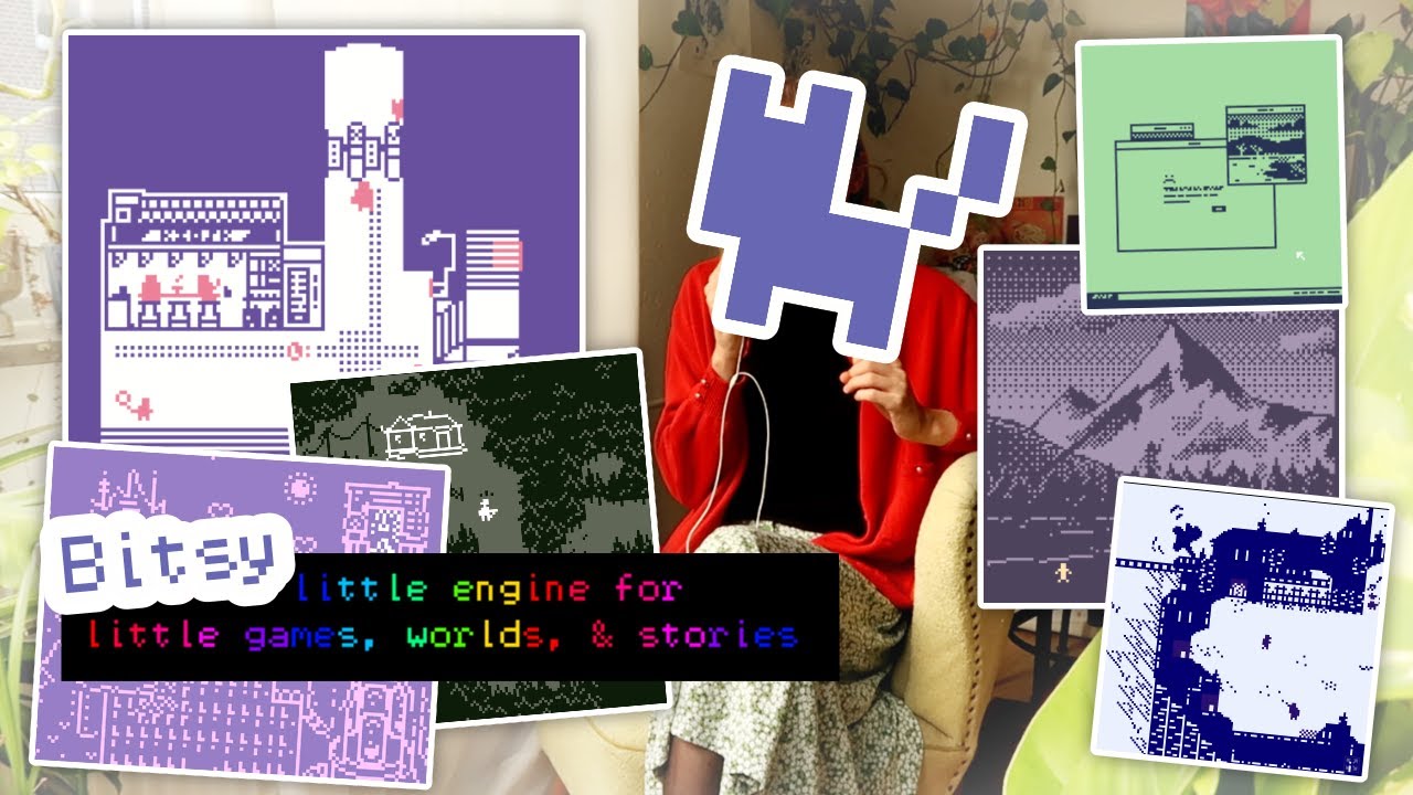 Explaining BITSY editor - a cute & fun little game engine to getting started and staying calm 🐚