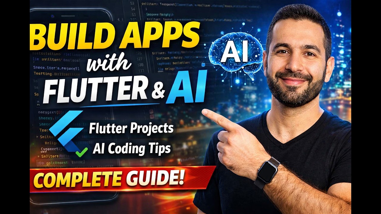 How to Build Mobile Apps with Flutter & AI – Complete Guide