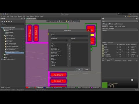 Creating Net Classes | Create Your Own PCB | Video Tutorials | Learn Altium Designer