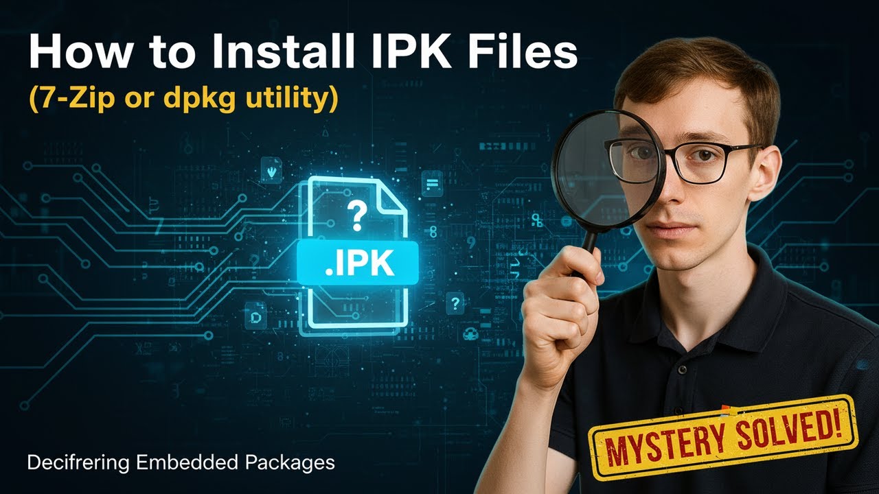 How to Install IPK Files (7-Zip or dpkg utility)