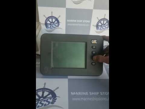 CAT C7 C9 307 7542 00 DISPLAY PANEL-TESTING VIDEO-MARINE SHIP STORE