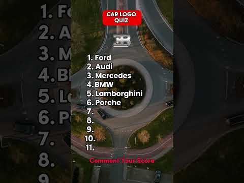 Can you guess all these car logos?🚗 #quiz #car #logo #challenge