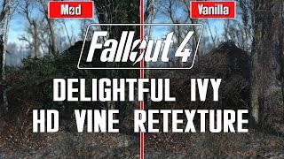 Fallout 4 Delightful Ivy - HD Vine Retexture at Fallout 4 Nexus - Mods and community