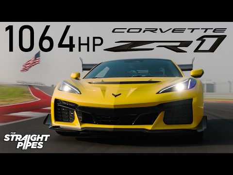 The CRAZIEST 1000hp car we’ve ever driven!! 2025 Corvette ZR1 Review