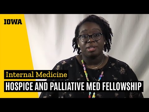 Hospice and Palliative Medicine Fellowship at the University of Iowa