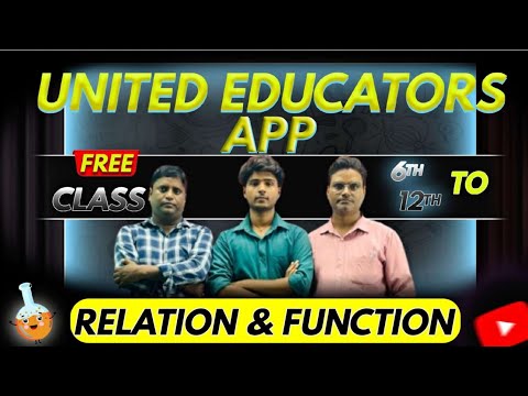 Relation and Functions || Class 12 || Maths|| Basic Concept of Cartesian Product|| Define Relation|