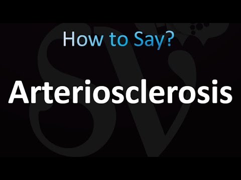 How to Pronounce Arteriosclerosis (Correctly!)