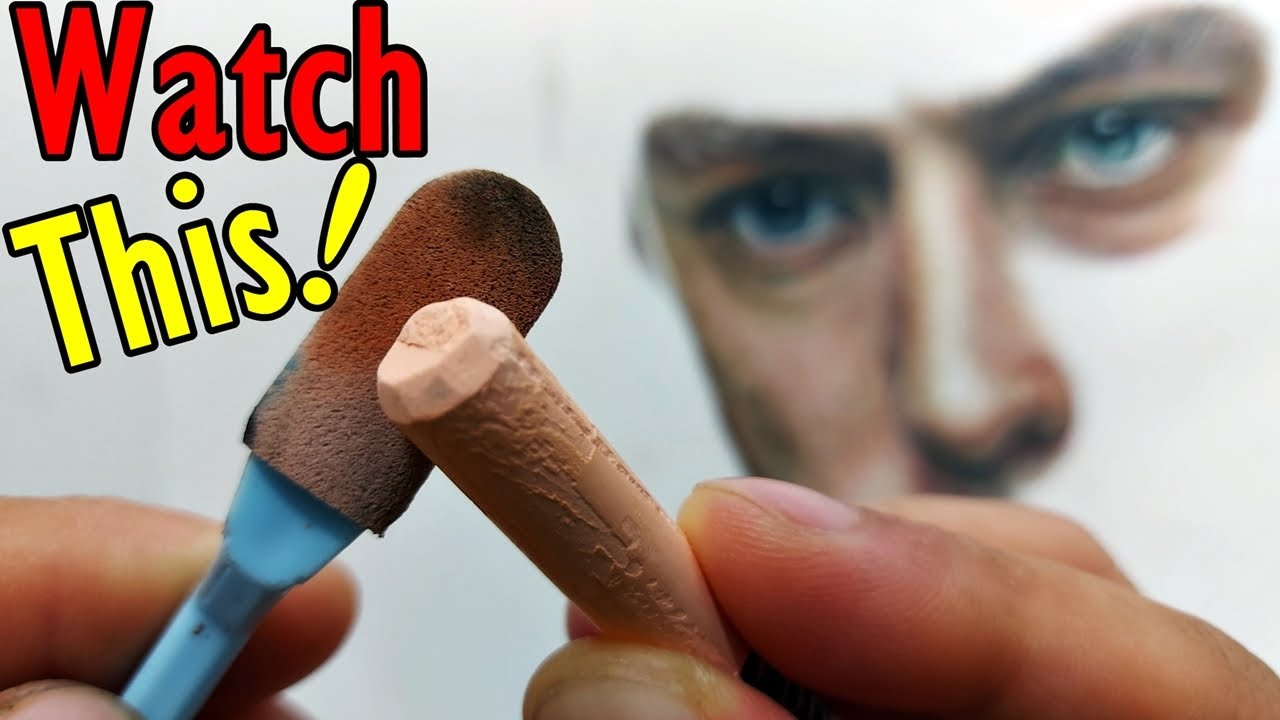 NEW COLORED PENCIL HACK 4 U! Realistic Portrait Drawing Tutorial (Prismacolor & Polychromos)