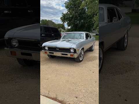 This 1972 Chevrolet Nova is hitting the road! #musclecars #classiccars #chevrolet #nova