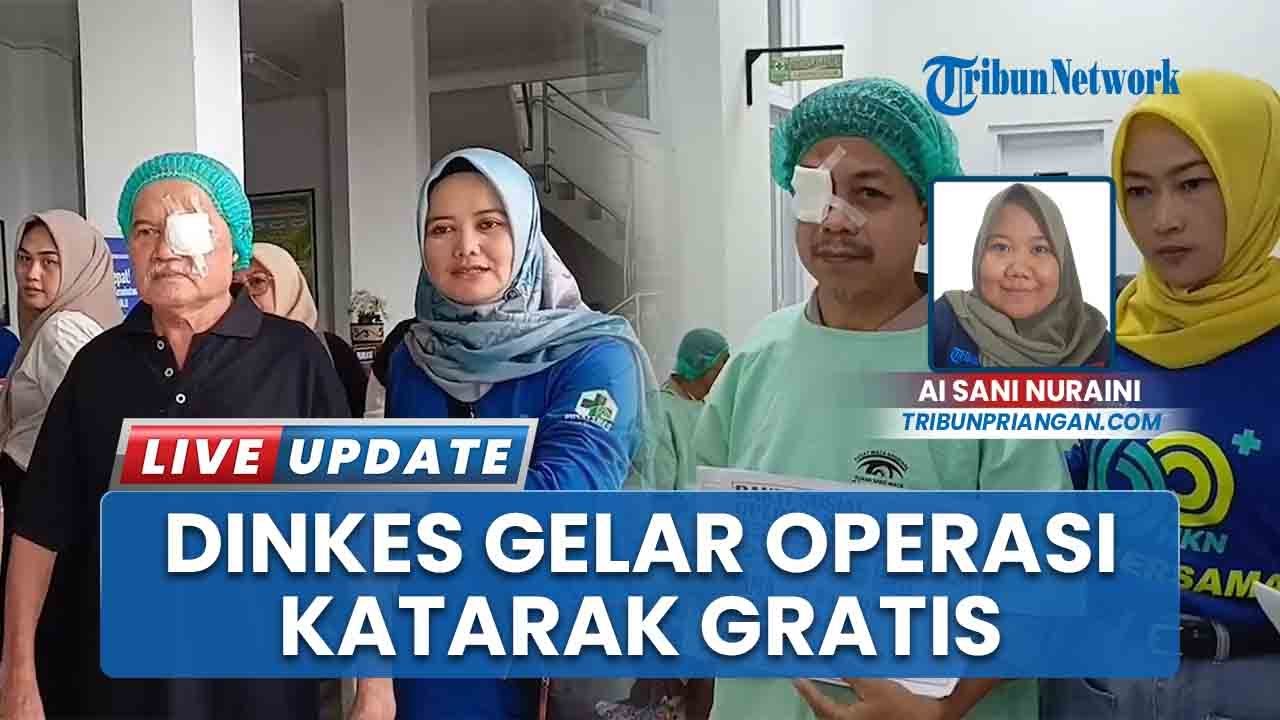 Tekan Angka Kebutaan, Dinkes Ciamis Resmi Menggelar Operasi Katarak ...