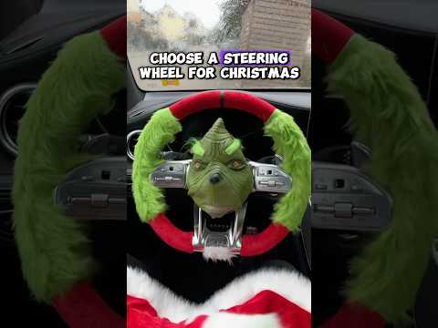 I Tried Different Steering Wheels for Christmas 🧑🎄 🚙