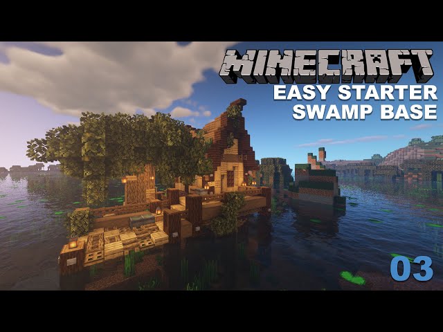 Swamp House Build - Creative Builds Series Minecraft Map