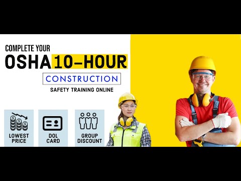 OSHA 10 Hour Course