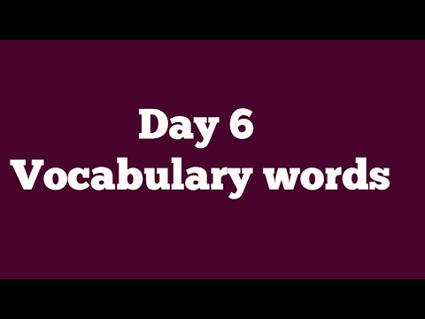 Day 6 - vocabulary - Meaning in tamil -Meaning of Erupt, witty Amuse, Barely, Quip