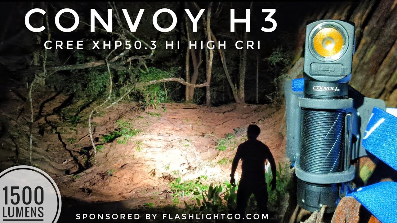 Convoy H3 XHP50.3 Hi 4000K High CRI Review & Comparison with H3 SST40 ...