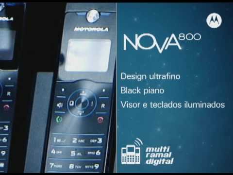 Linha Nova800 - Telefone Digital sem fio da Motorola