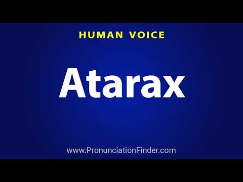 How To Pronounce Atarax