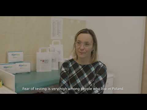 HIV prevention, diagnosis and care for Ukrainian refugees in Poland