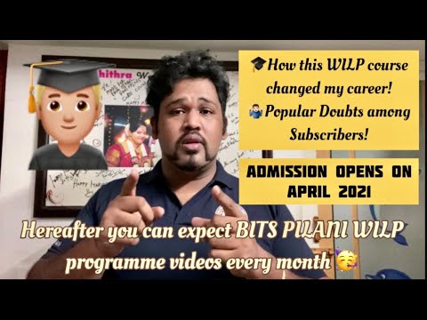 BITS Pilani WILP Program | Common Subscriber doubts | How this course improvised my Career|Open talk