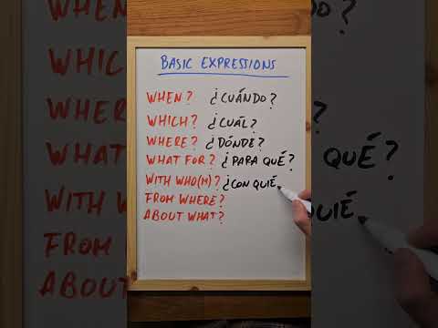 Did you know these basic expressions in Spanish? #learnspanish