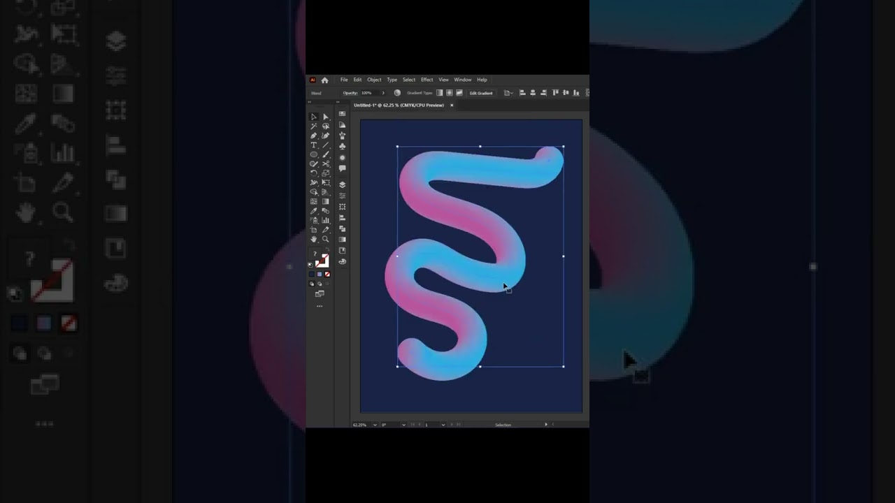 Illustrator Tutorial - Fur Effect #shorts