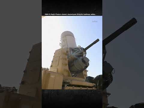 US Military Tests Phalanx Weapon System in Daytime Drill!