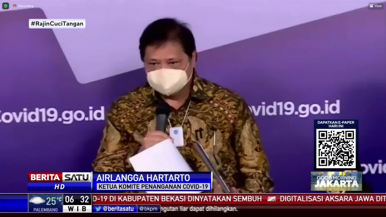 Pemerintah Siapkan Skenario Pemberian Vaksin Corona