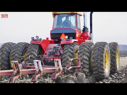 BIG TRACTORS Plowing at the Renner Stock Farm