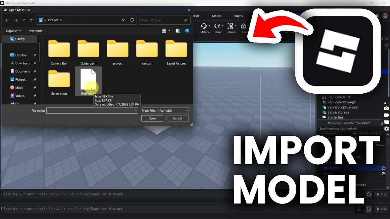 How To Import Models In Roblox Studio - Full Guide