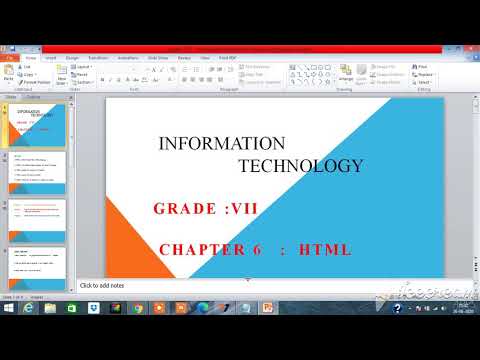 Introduction to HTML-Grade 7