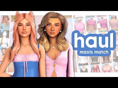 BEST CC FINDS | Sims 4 Custom Content Haul (Maxis Match)
