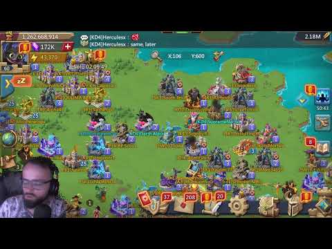 LIVE RALLY PARTY RAID FT. SK FAM - Lords Mobile