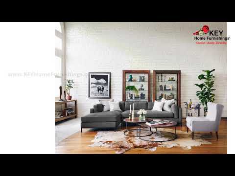 Four Hands Grammercy 2 Piece Chaise Sectional UATR-001-BCH | KEY Home