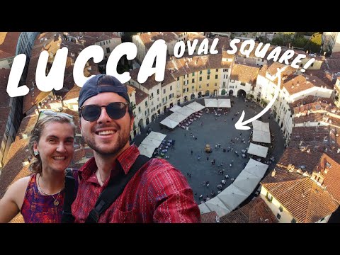 LUCCA ITALY VLOG | AROUND THE TOWN & INTO THE MEDIEVAL WALLS | Cappucino, Gelato, Tortelli Lucchese