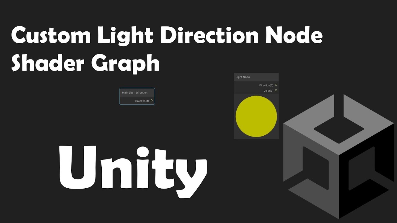Custom Light Direction Node | Unity URP Shader Graph | Tutorial