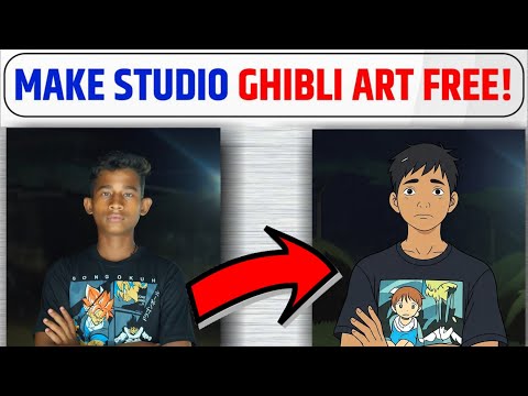 How To Create Ghibli Image In Chatgpt FREE | Ghibli Style images Free | Ghibli Style Chatgpt