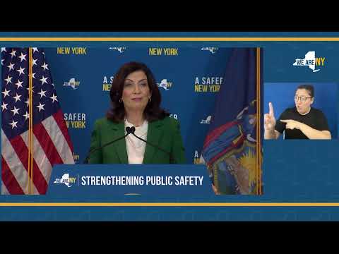 Governor Hochul Announces FY 2024 Budget Historic Investments to Create a Safer New York State