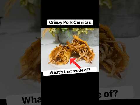 The Secret to CRISPY Pork Carnitas #shorts #ketovore