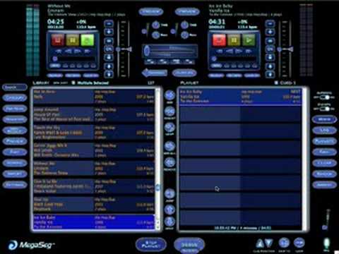 MegaSeg Professional Mobile DJ Software for Mac
