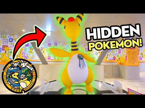 I found a real life Pokémon statue! (My Favorite Gen2 Pokémon!)