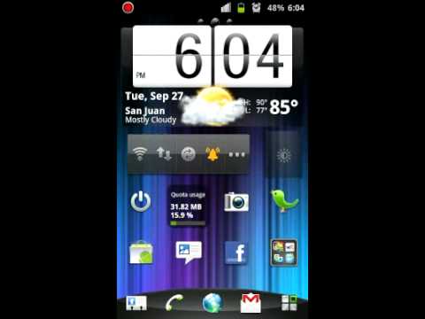 Go Launcher EX HTC EVO 3D Theme