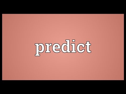 Predict Meaning